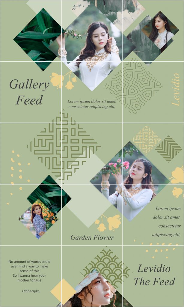 Contoh Desain Feed Instagram - Web Development and Digital Marketing ...